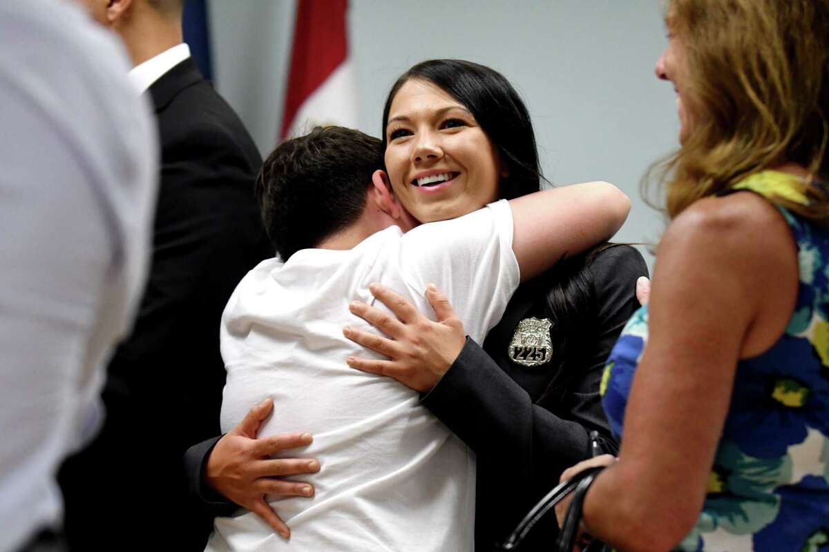 Photos: Troy police swear in new recruits