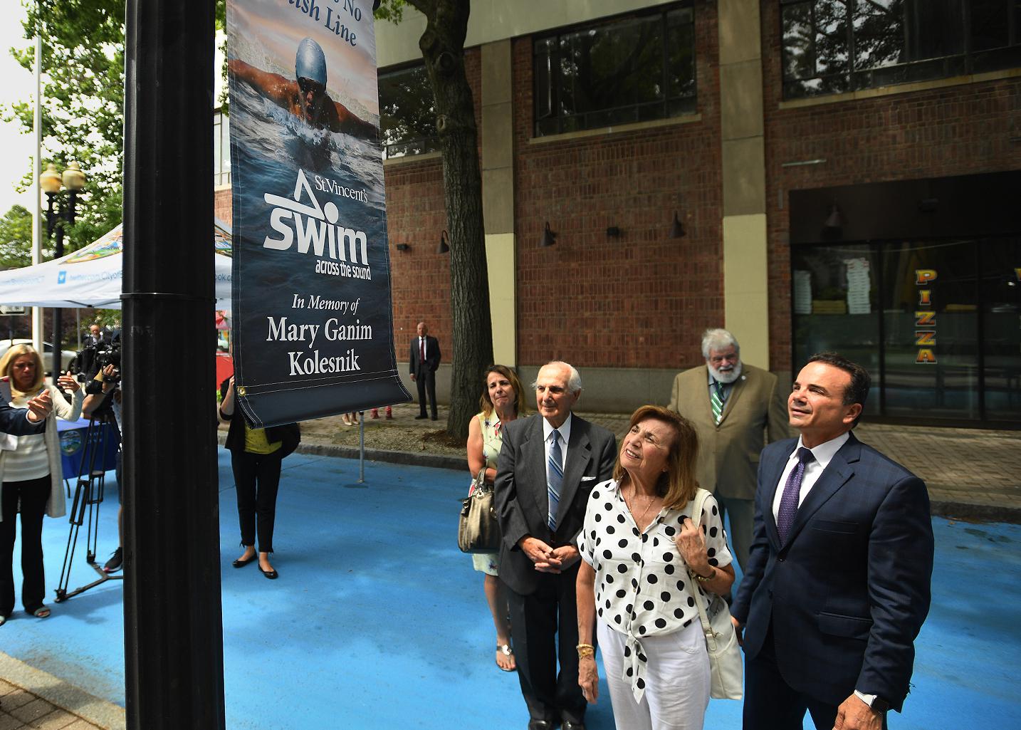 Ganim’s sister honored as part of Paint the City Blue