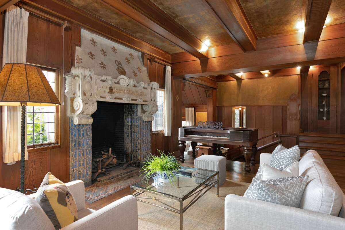 Castle-like Bernard Maybeck home near Berkeley Rose Garden listed for ...