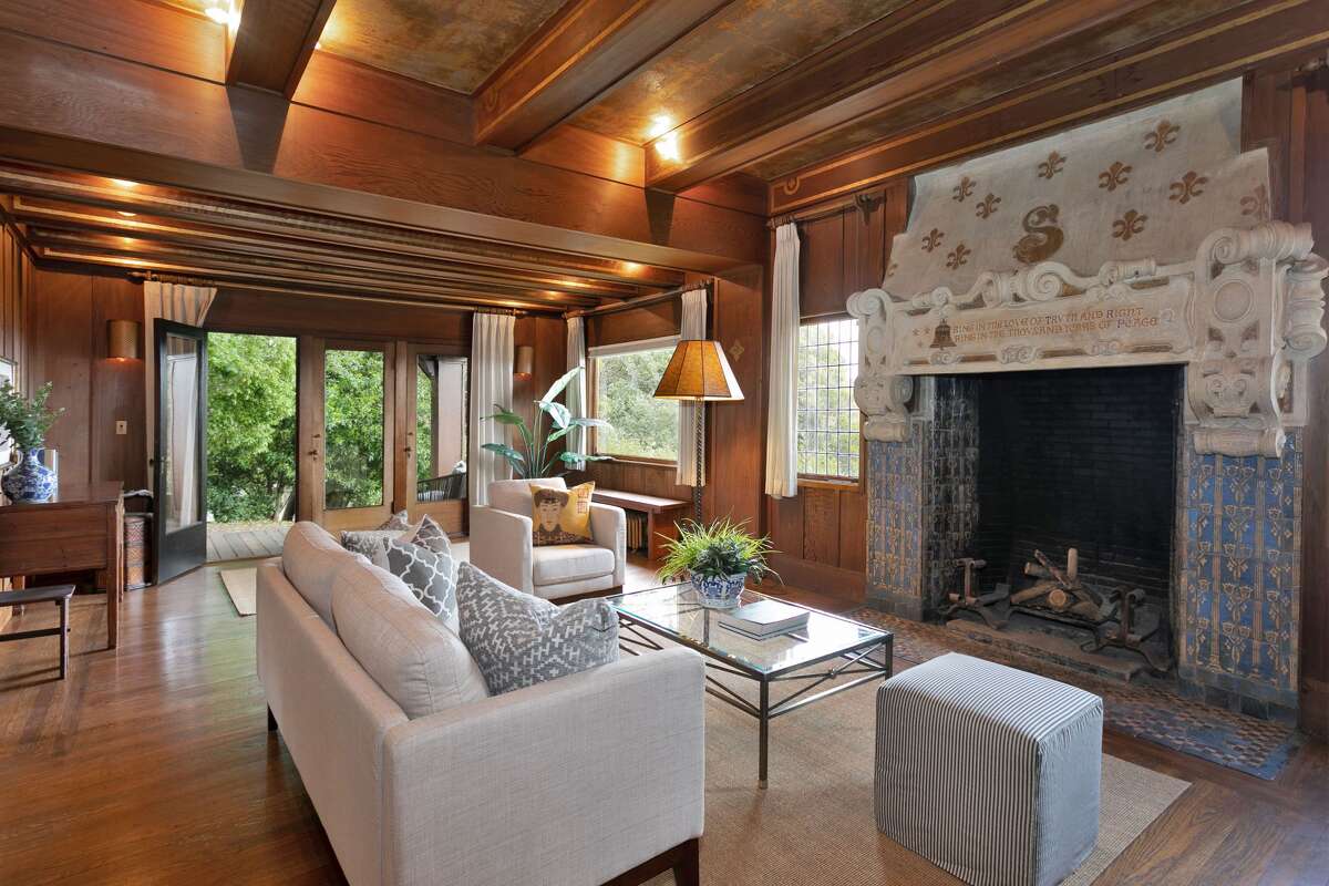 Castle-like Bernard Maybeck home near Berkeley Rose Garden listed for ...