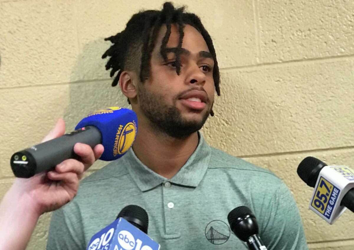 D’Angelo Russell, on the move to Golden State, says he’s an NBA realist