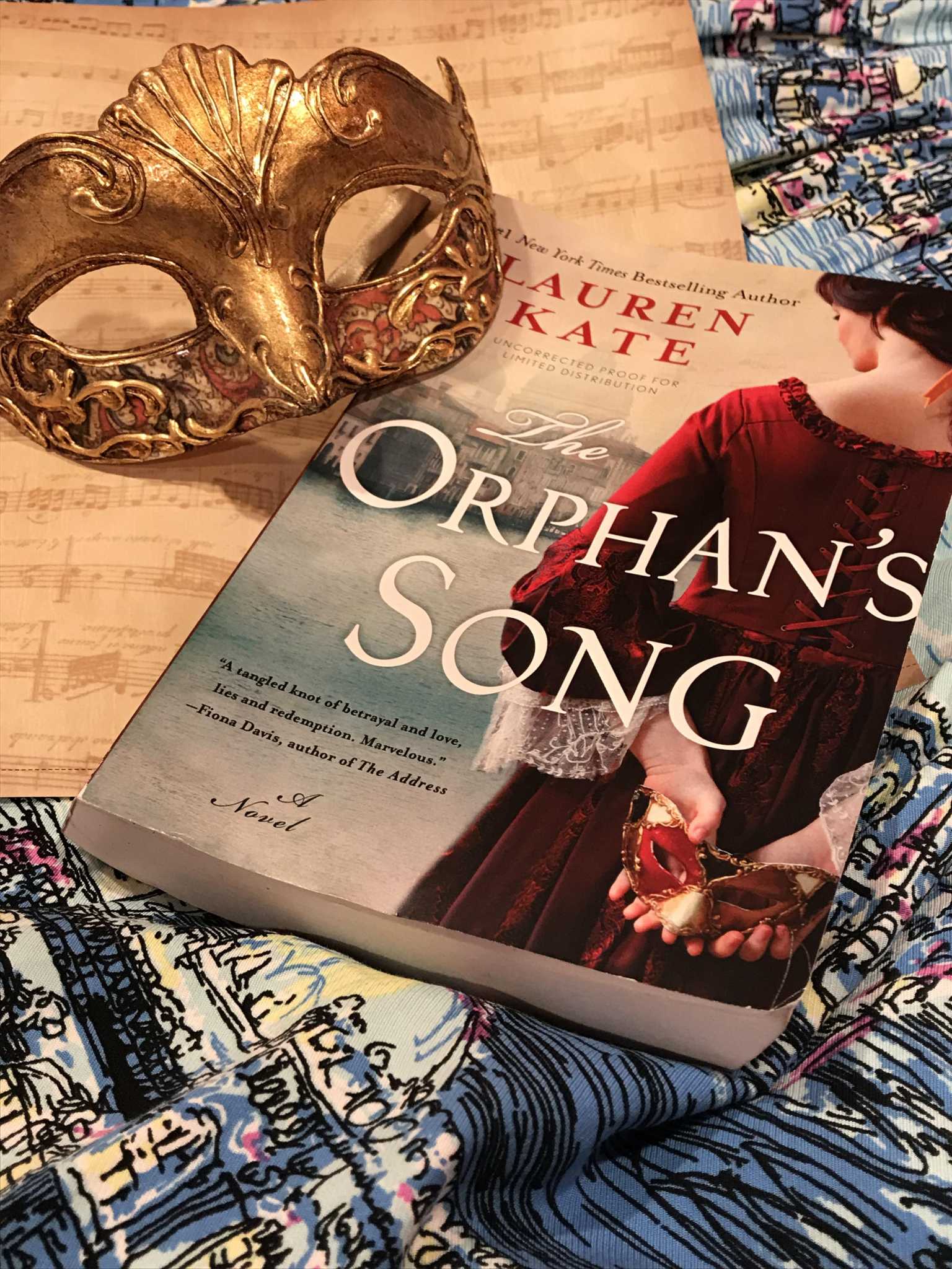 Novel Approach reviews ‘The Orphan’s Song’ by Lauren Kate