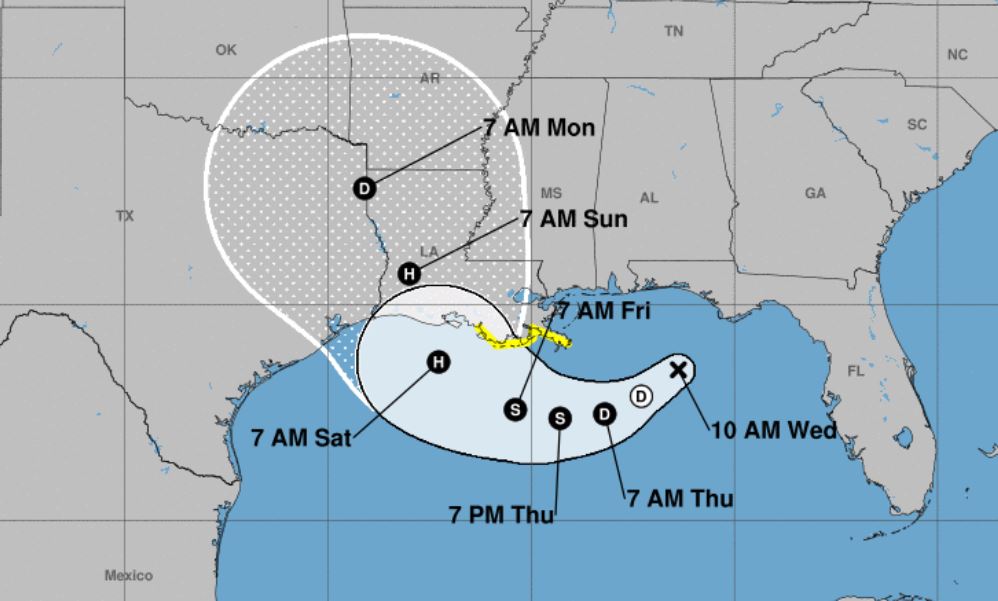 NWS gives update on storm system forming in Gulf