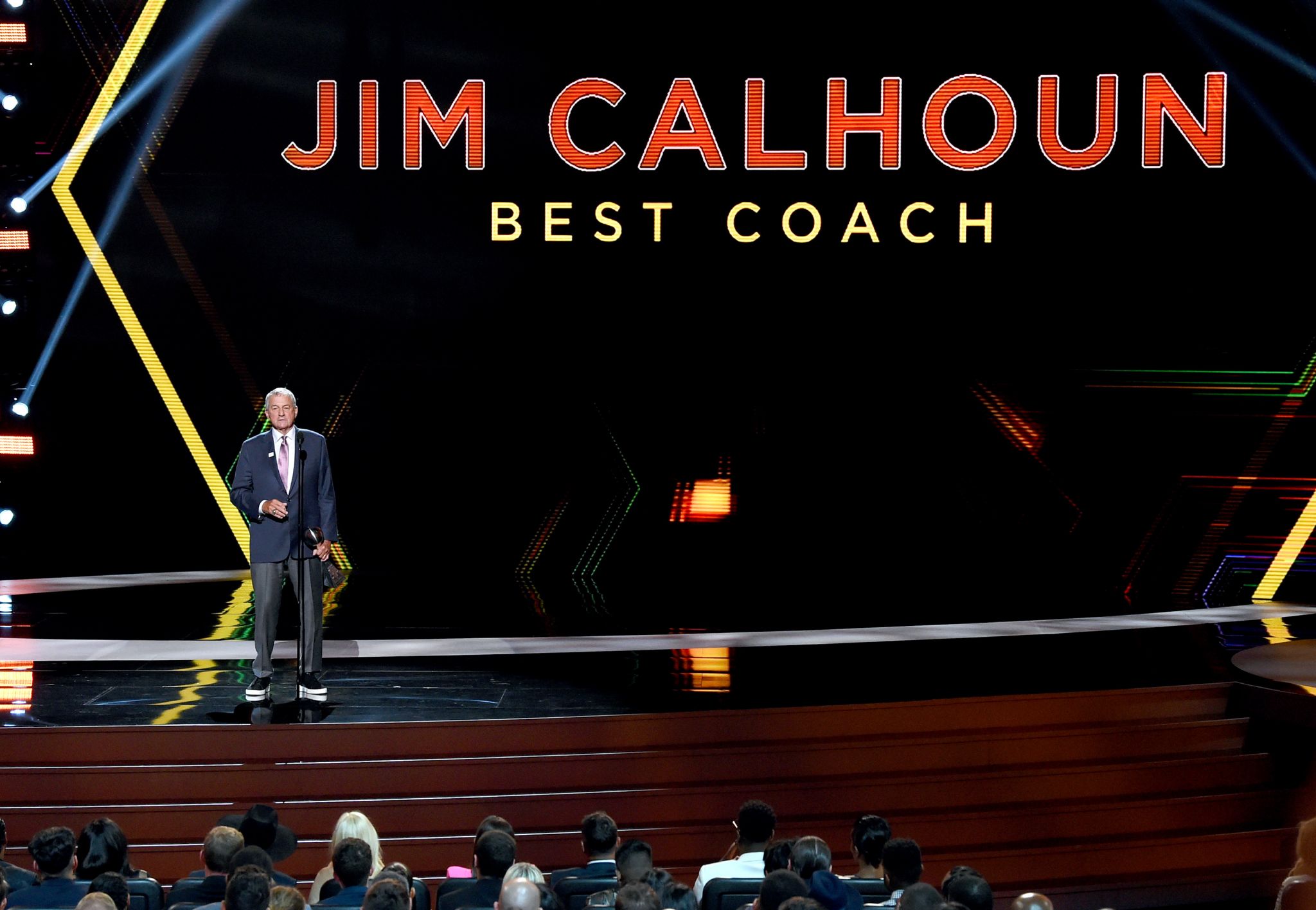 UConn's Jim Calhoun wins 'Best Coach' ESPY