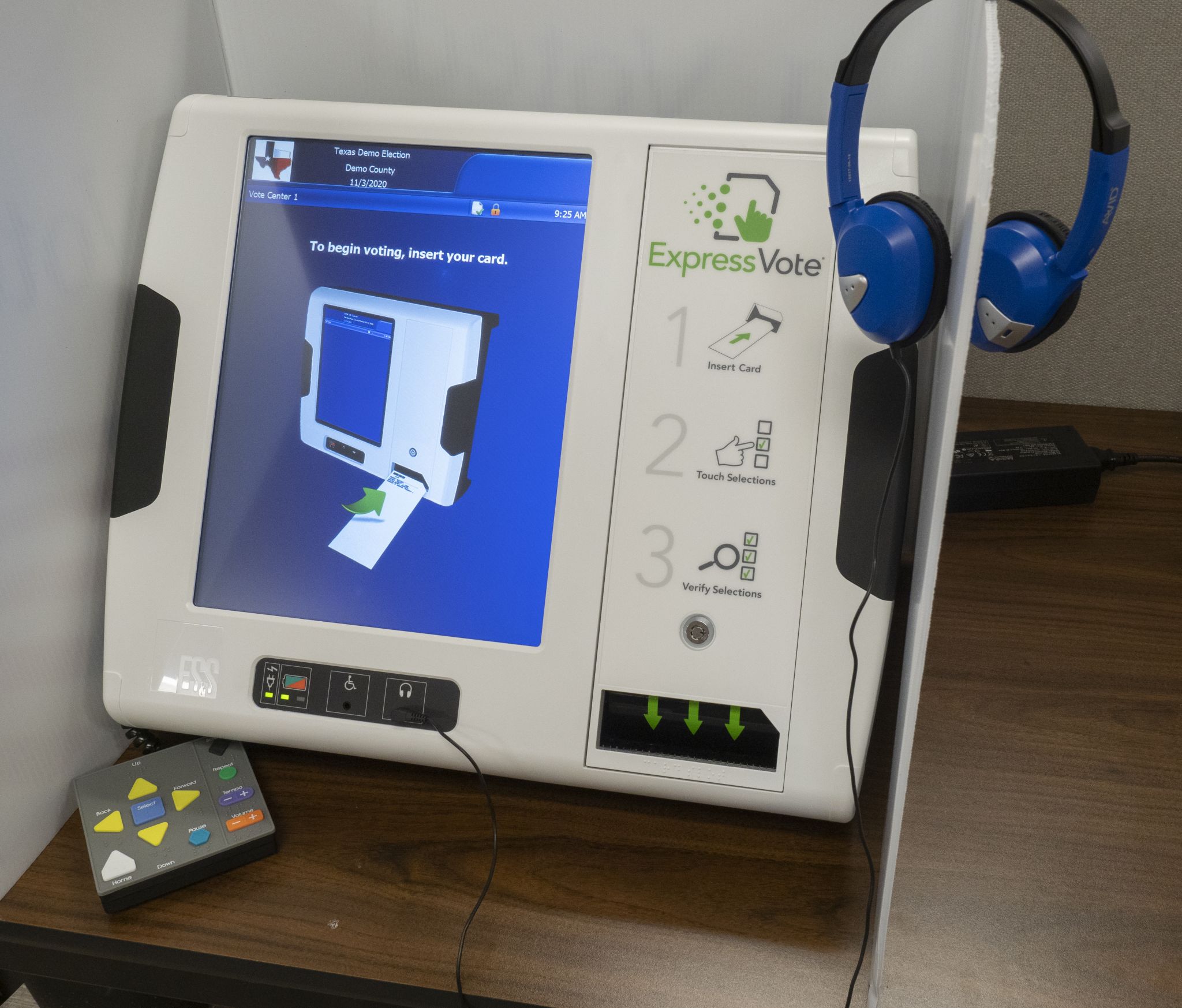 Election Day information, sample ballots