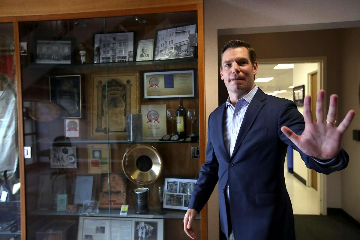 Conan O'Brien jokes about Eric Swalwell dropping out of presidential ...