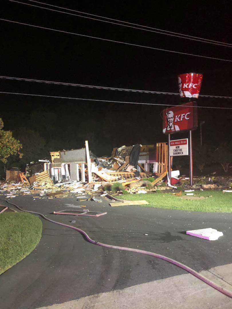 WATCH: Surveillance video captures explosion that reduced KFC ...