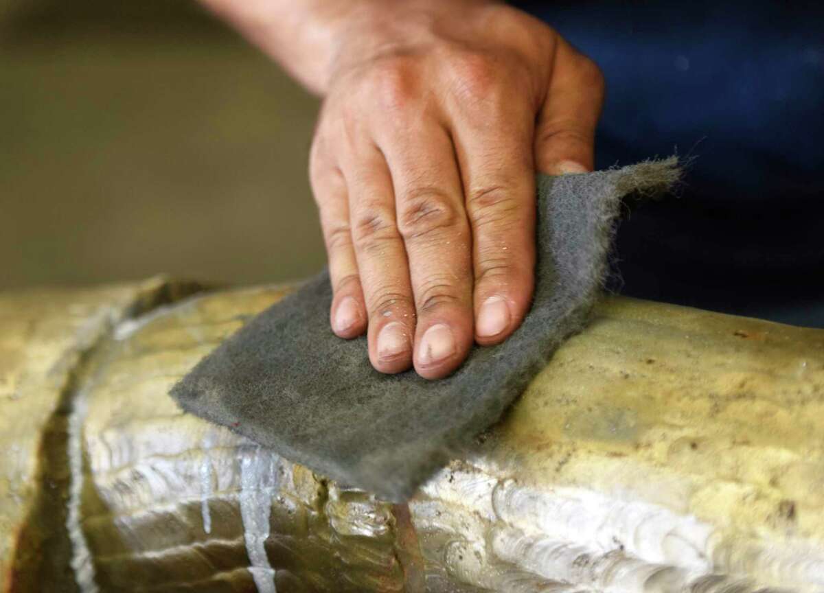 Stamford boxing sculpture restored by Norwalk company