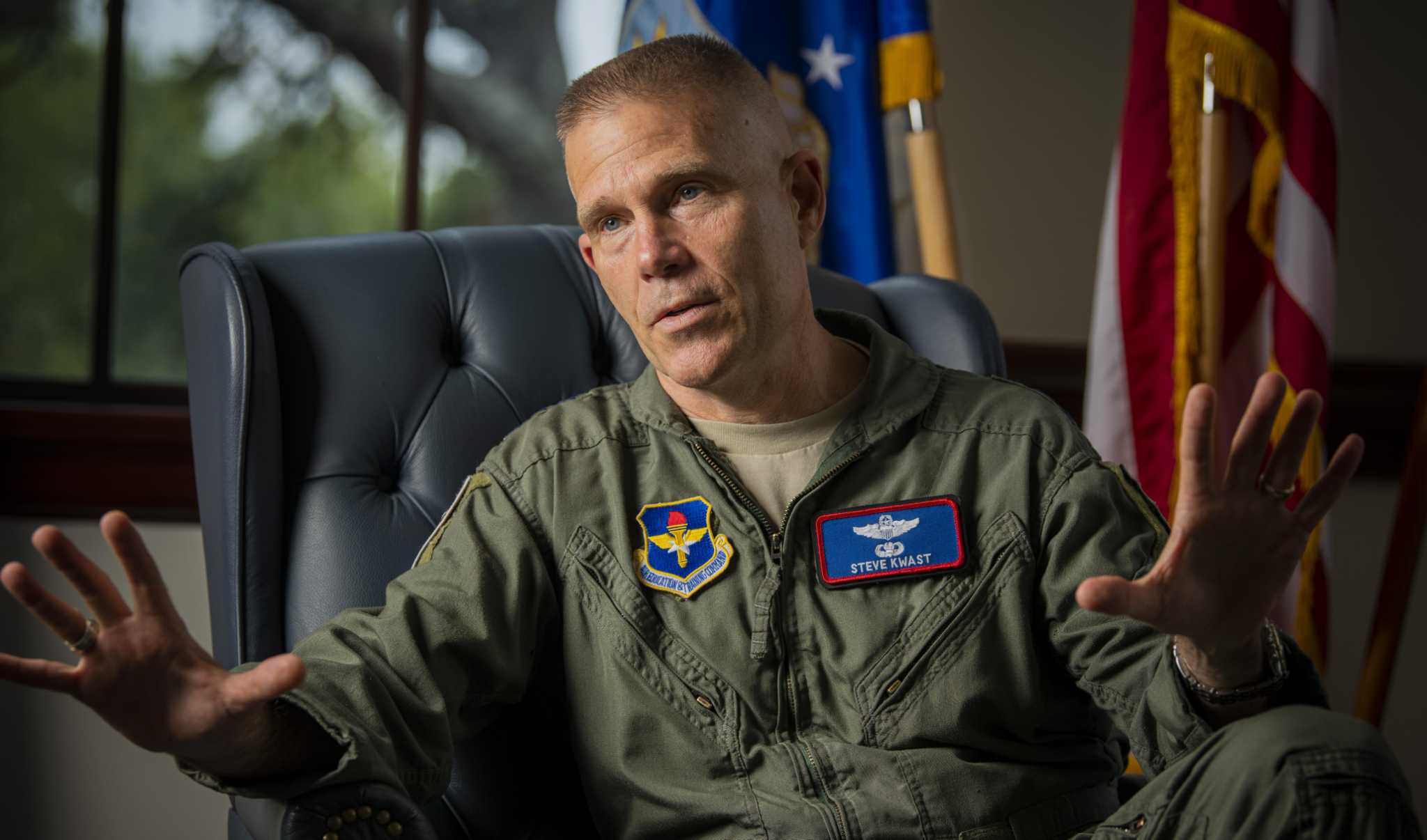 Air Force training commander flew through turbulent times in San Antonio