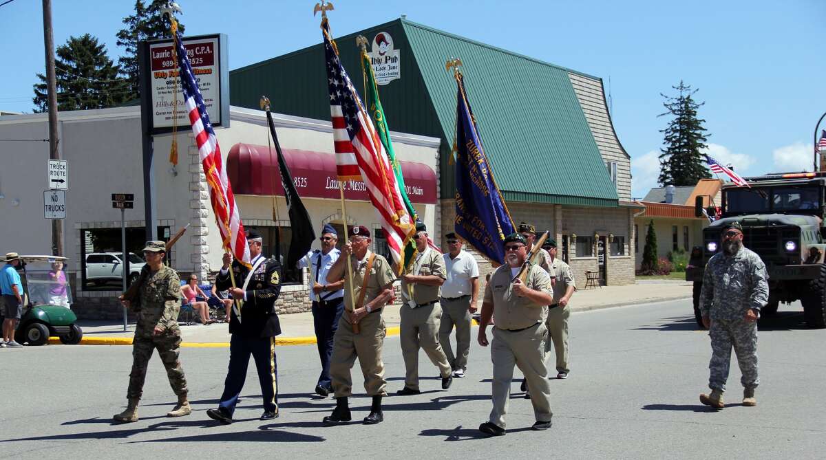 Grand parade in Ubly