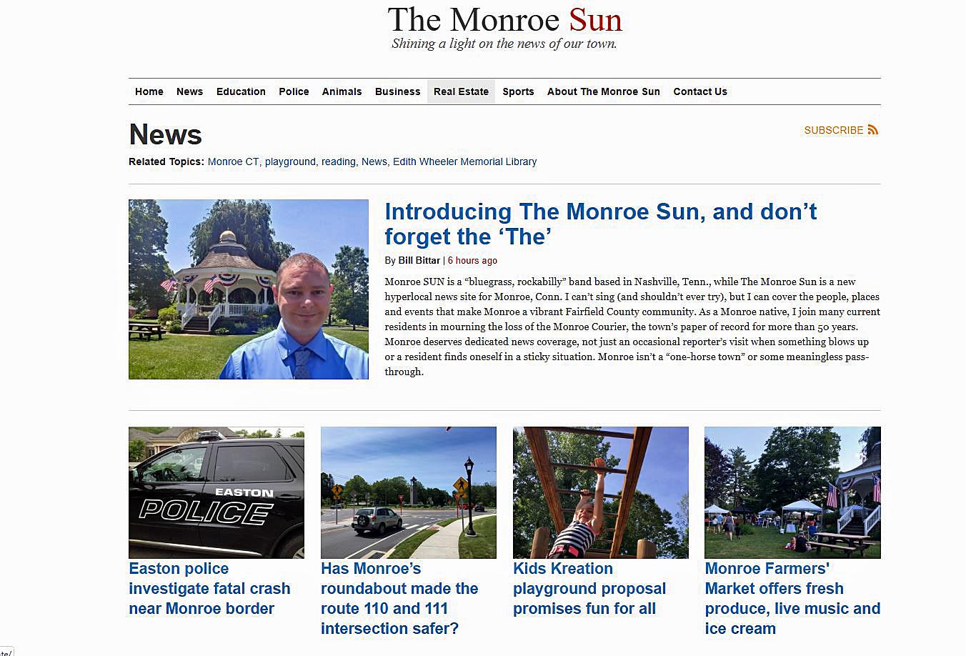 Monroe gets new hyperlocal news site