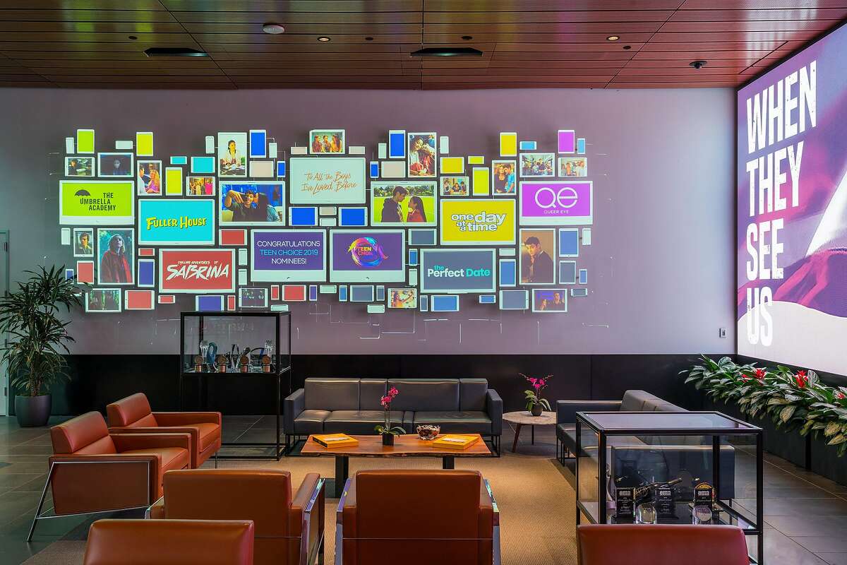 ‘The Town Hall of Hollywood.’ Welcome to the Netflix lobby