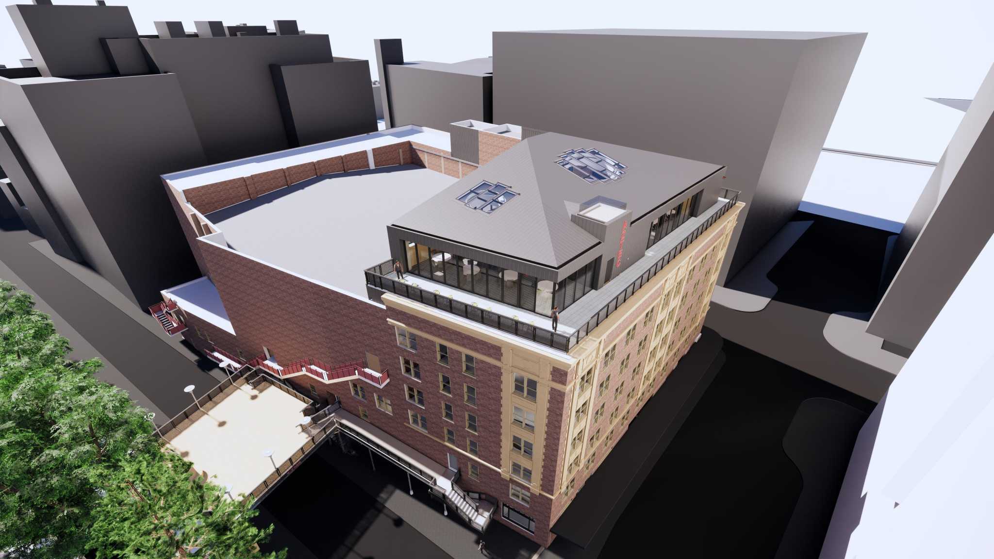 Aztec Theatre to feature rooftop bar, event space
