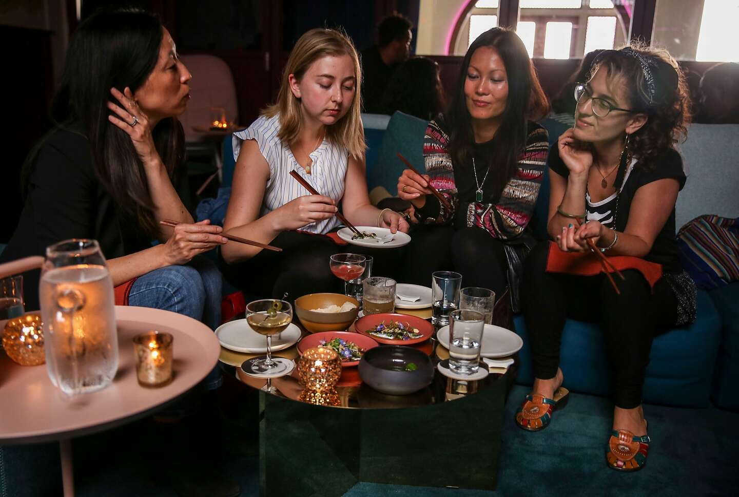 Chronicle critics review Moongate Lounge, the bar above Mister Jiu's in ...