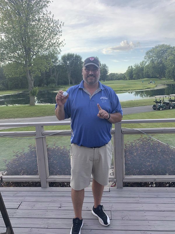 Brett Wildfong shoots hole-in-one