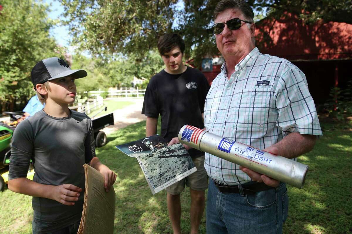San Antonio Light’s moon landing ‘Time Tube’ found in Blanco barn