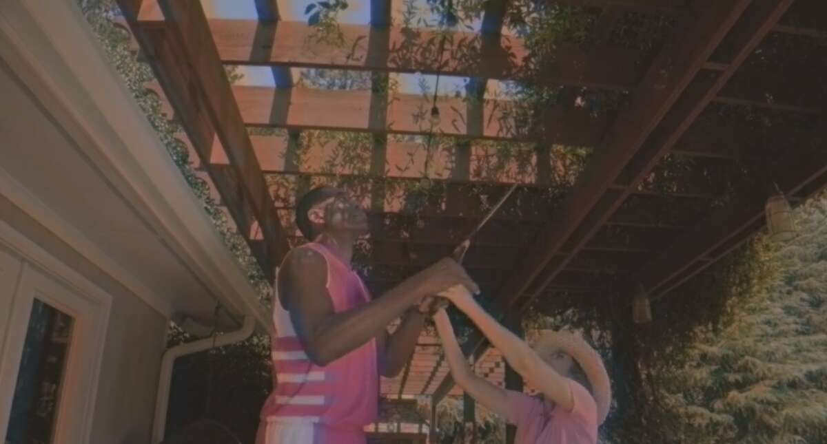 Ex-Rockets big man Dikembe Mutombo is back for another hilarious commercial