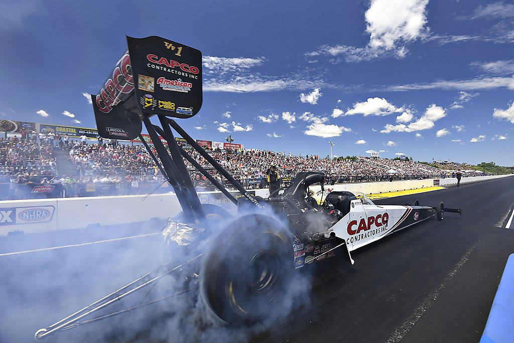 NHRA’s Steve Torrence rolls into Sonoma with a small team and a big lead