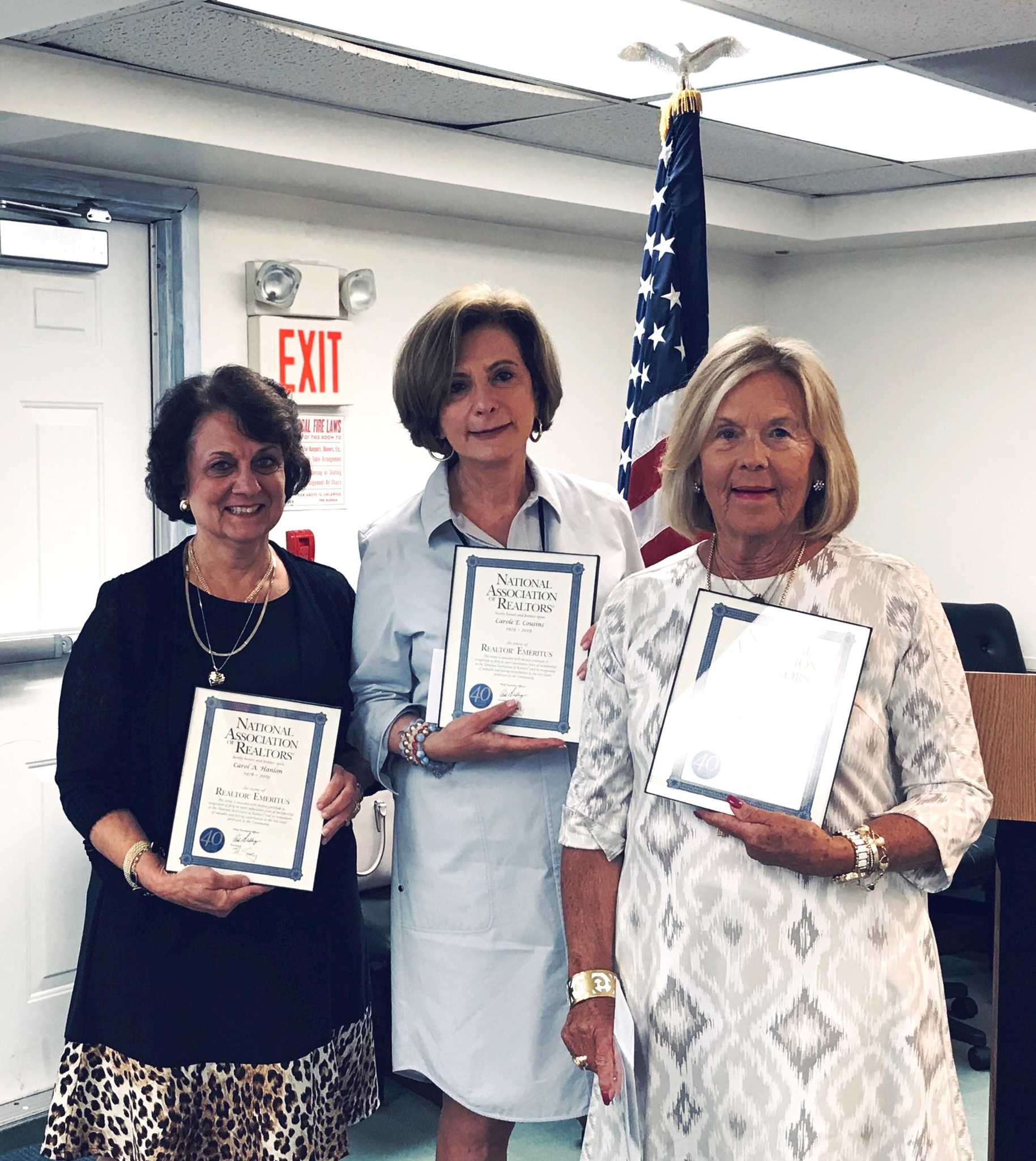 Four Ridgefield realtors awarded Emeritus status