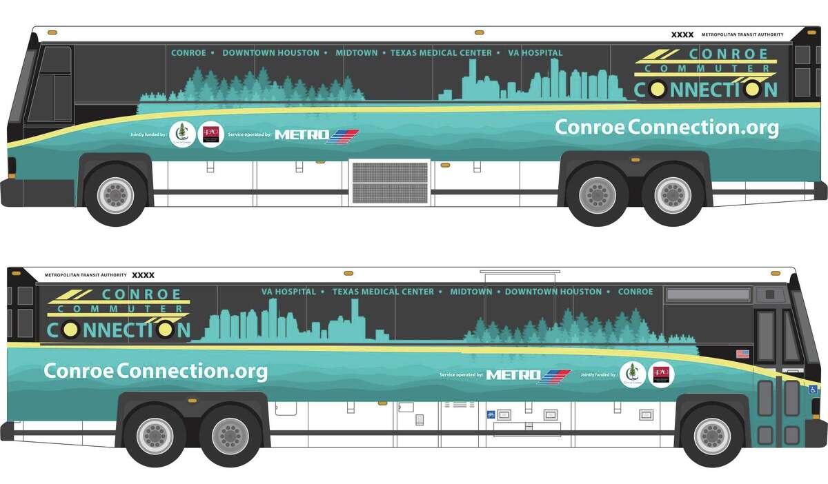 Conroe commuter buses get new look, schedule change
