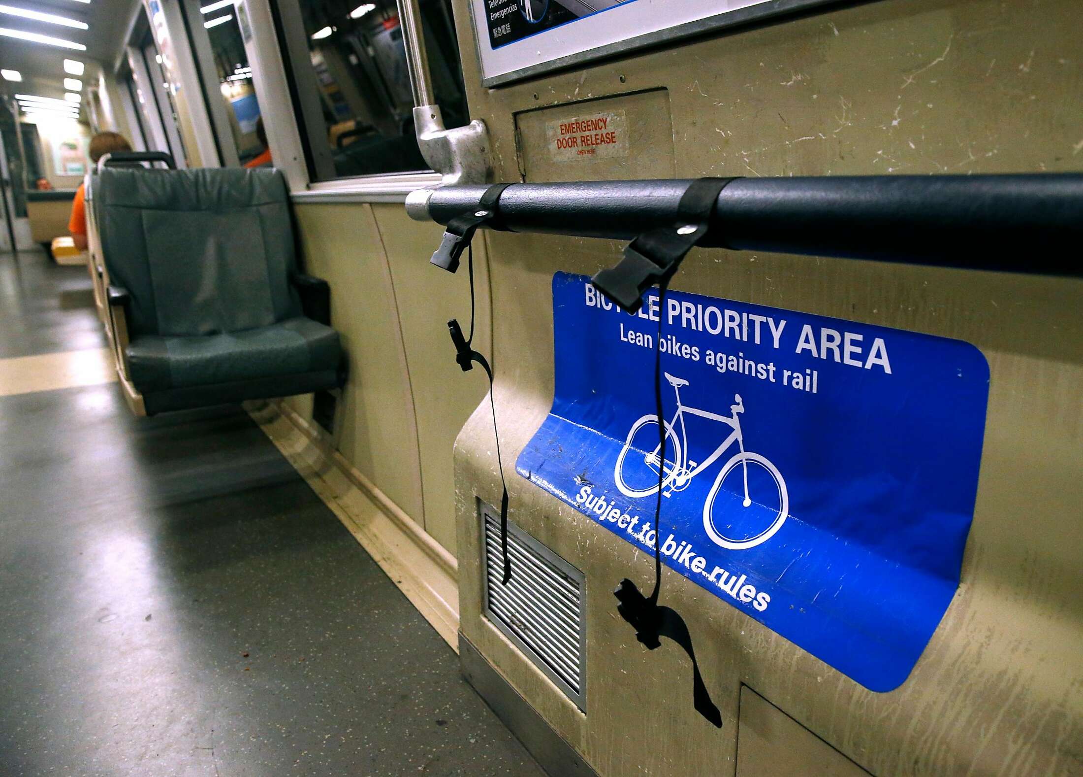 BART announces new bike straps coming to all trains; cyclists share ...