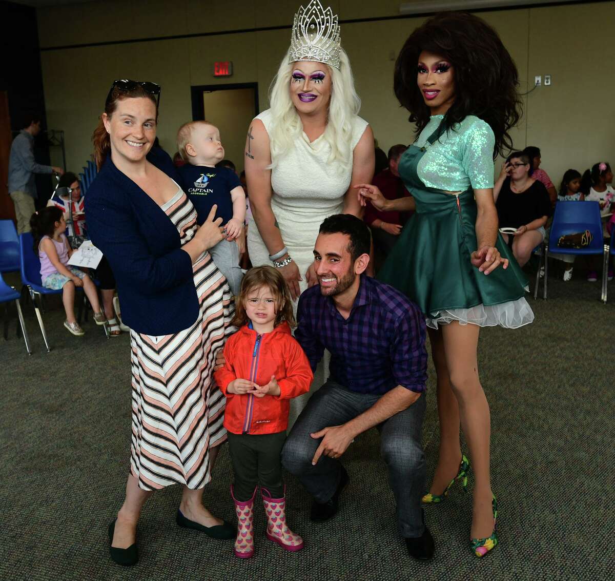 Drag queen story time teaches Norwalk children about diversity