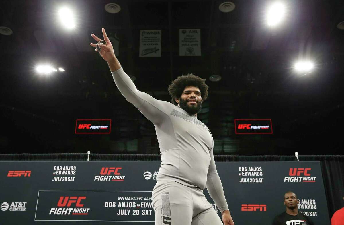 Tension runs high between heavyweights Juan Adams, Greg Hardy