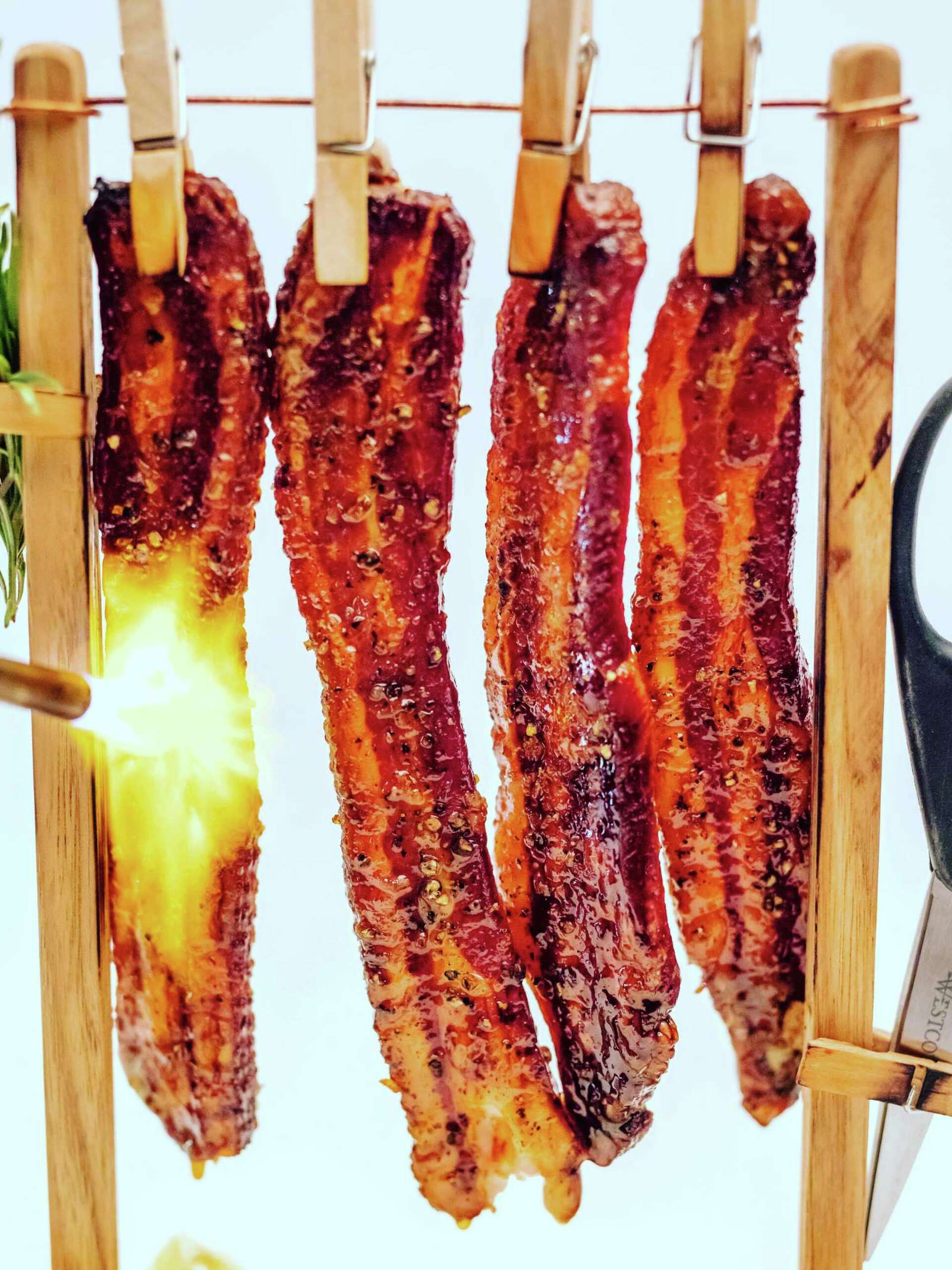 Make it at home: David Burke's maple-glazed candied bacon