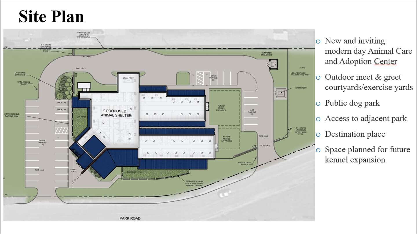 Council: Construction of new animal shelter could start in December