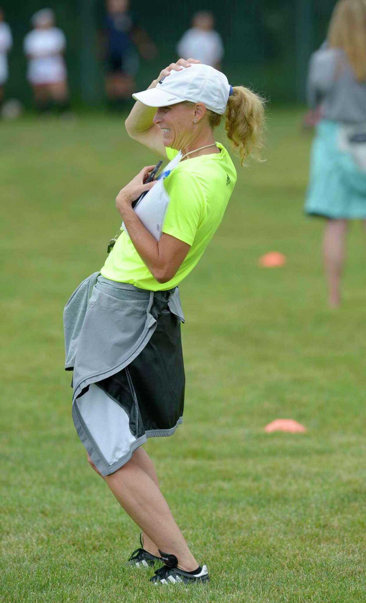 Kristine Lilly leads camp in Wilton, home of her rise to stardom