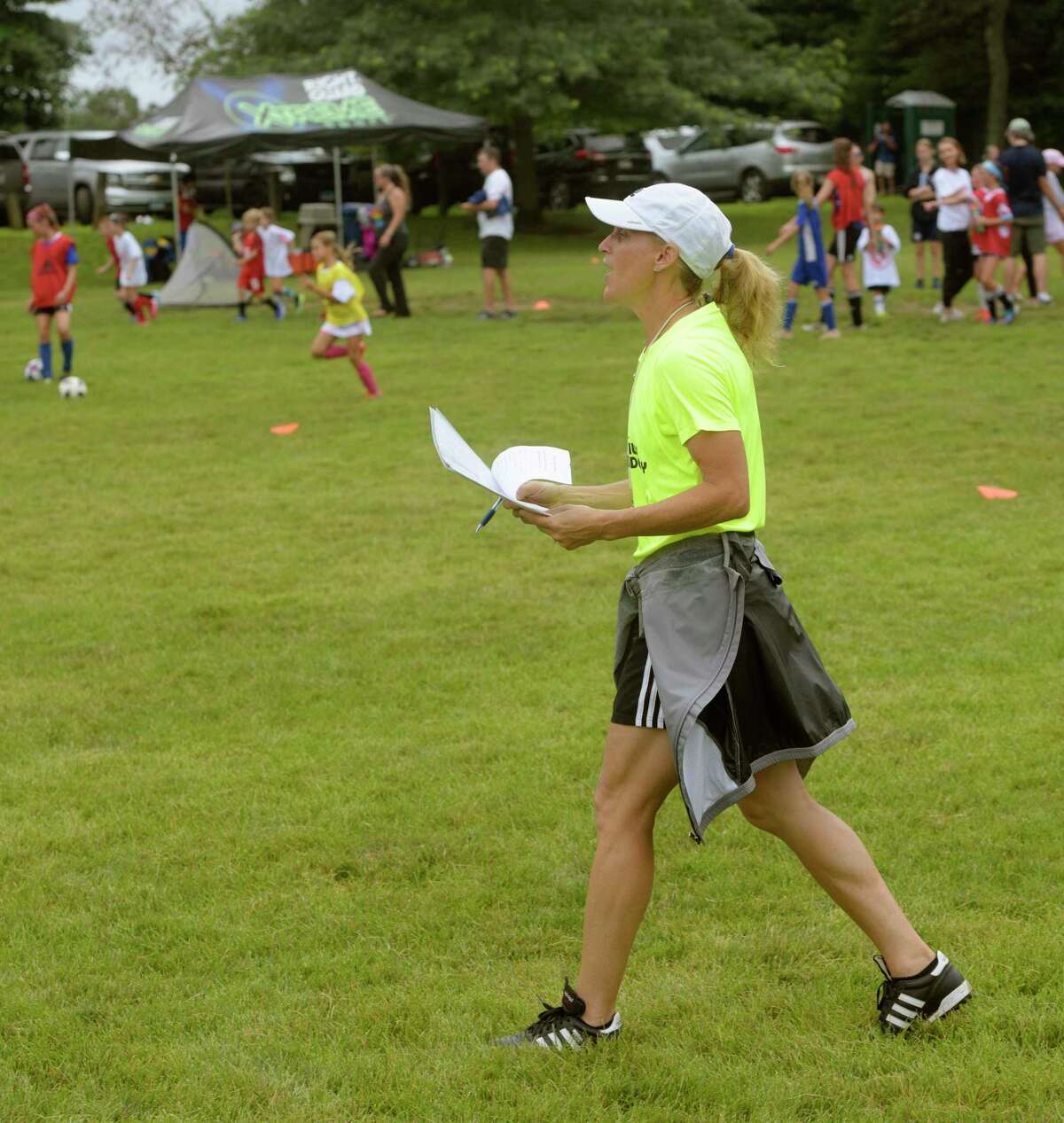 Kristine Lilly leads camp in Wilton, home of her rise to stardom