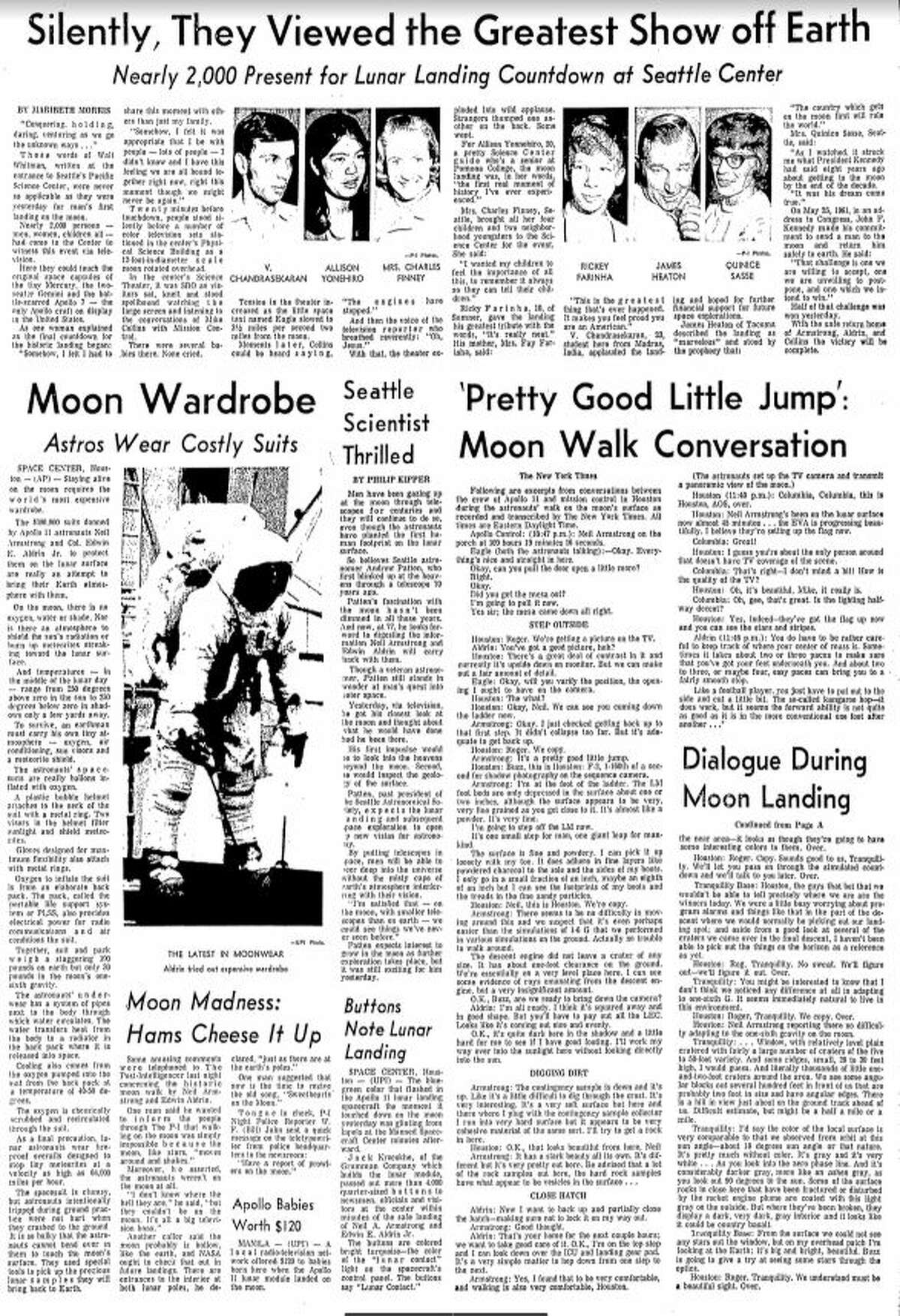 'A new dawn': How Seattle Post-Intelligencer covered the Apollo 11 moon ...
