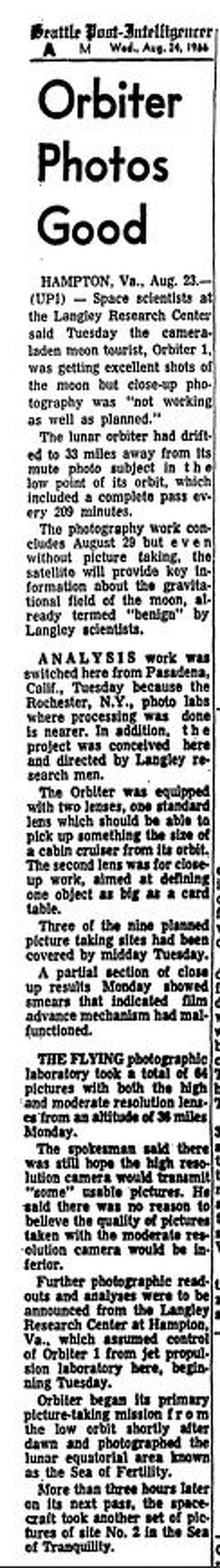 'A new dawn': How Seattle Post-Intelligencer covered the Apollo 11 moon ...