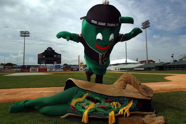 The beauty of San Antonio's chaotic mascots