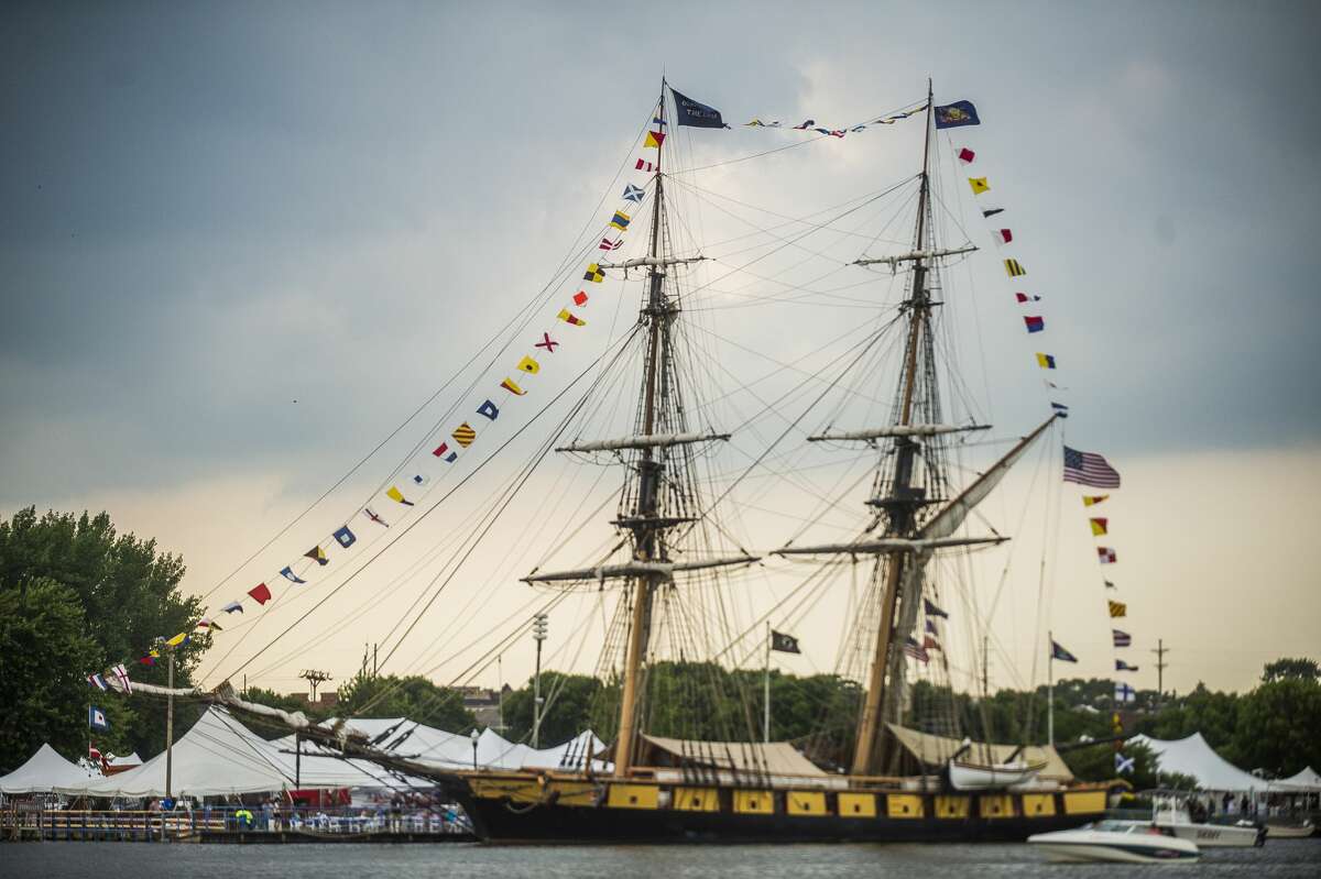People Tour Vessels During Tall Ship Celebration In Bay City July 19