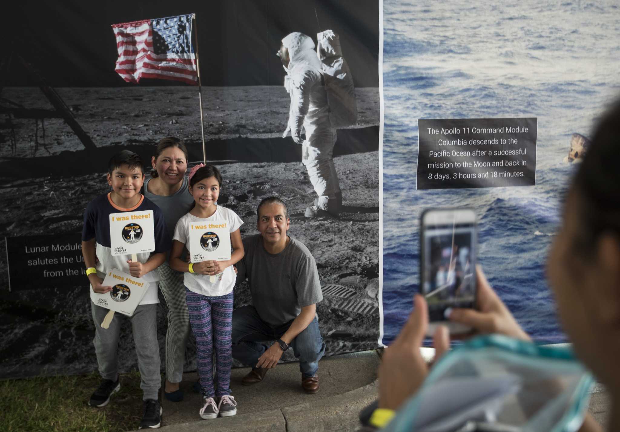 Locals celebrate Houston’s role in lunar landing