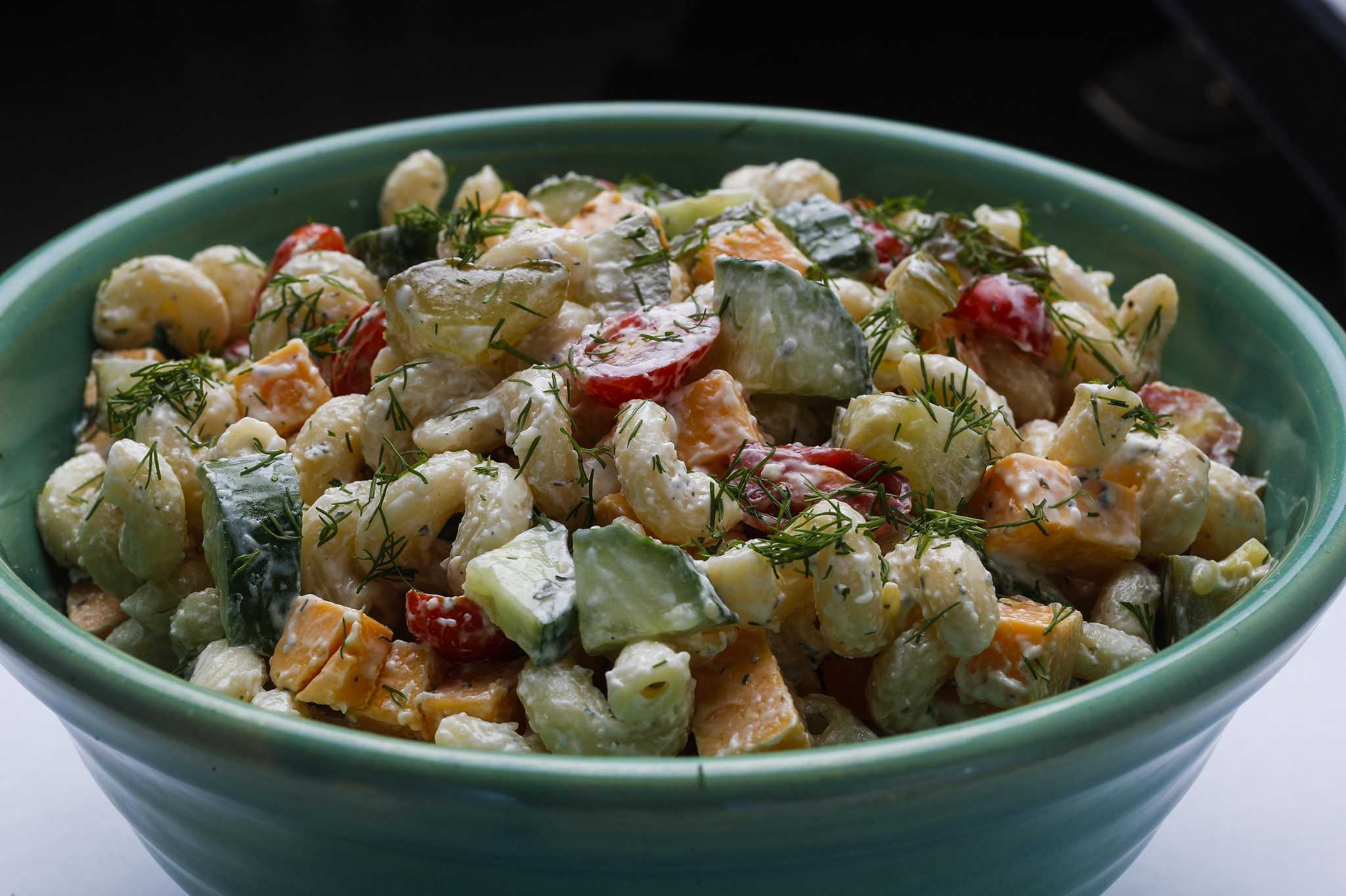 Recipe: Dill Pickle Ranch Pasta Salad