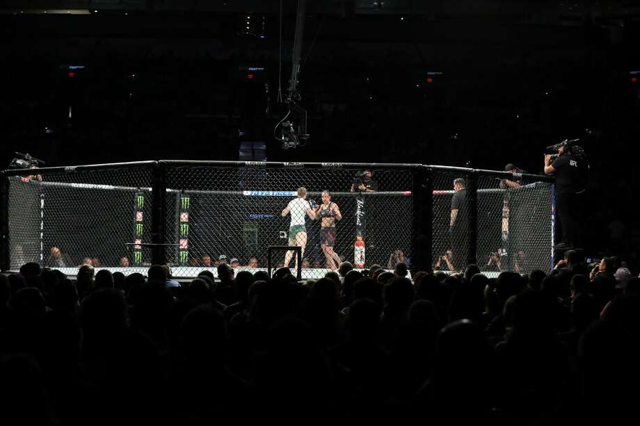 UFC packed a punch Saturday night at the AT&T Center - mySA