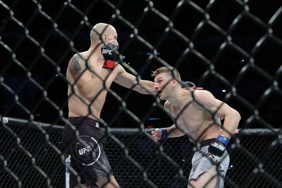 UFC packed a punch Saturday night at the AT&T Center - mySA