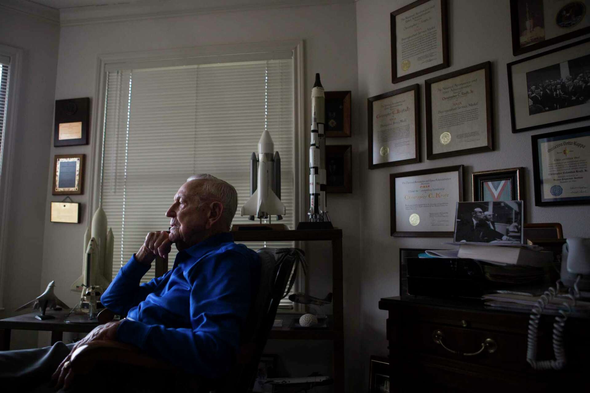 Legendary NASA flight director Chris Kraft has died at 95