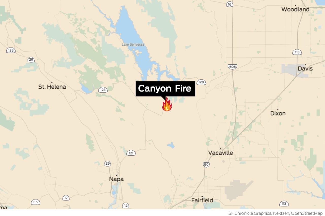 Napa County’s Canyon Fire reaches 90% containment
