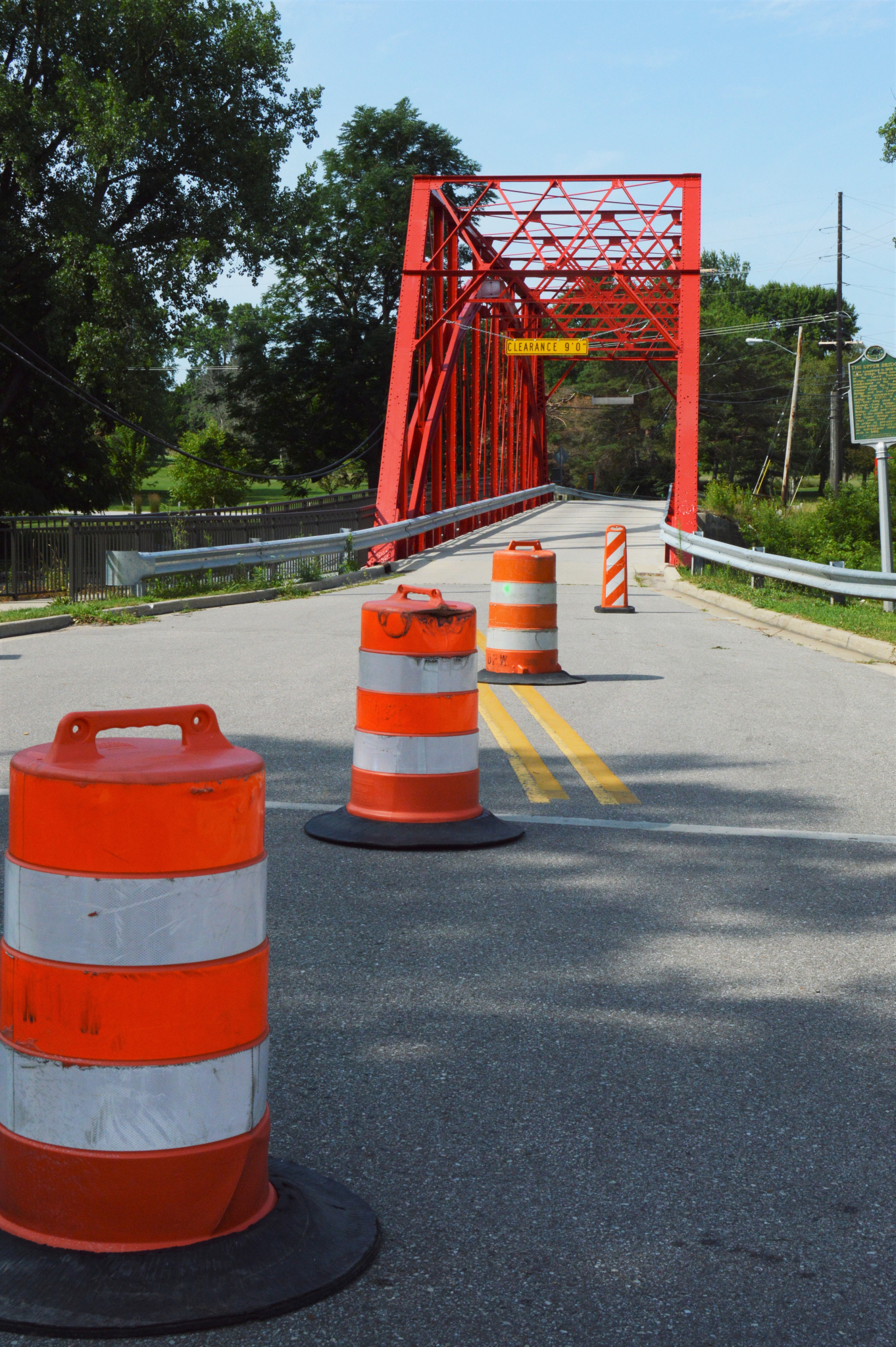 Currie Bridge opened to eastbound traffic
