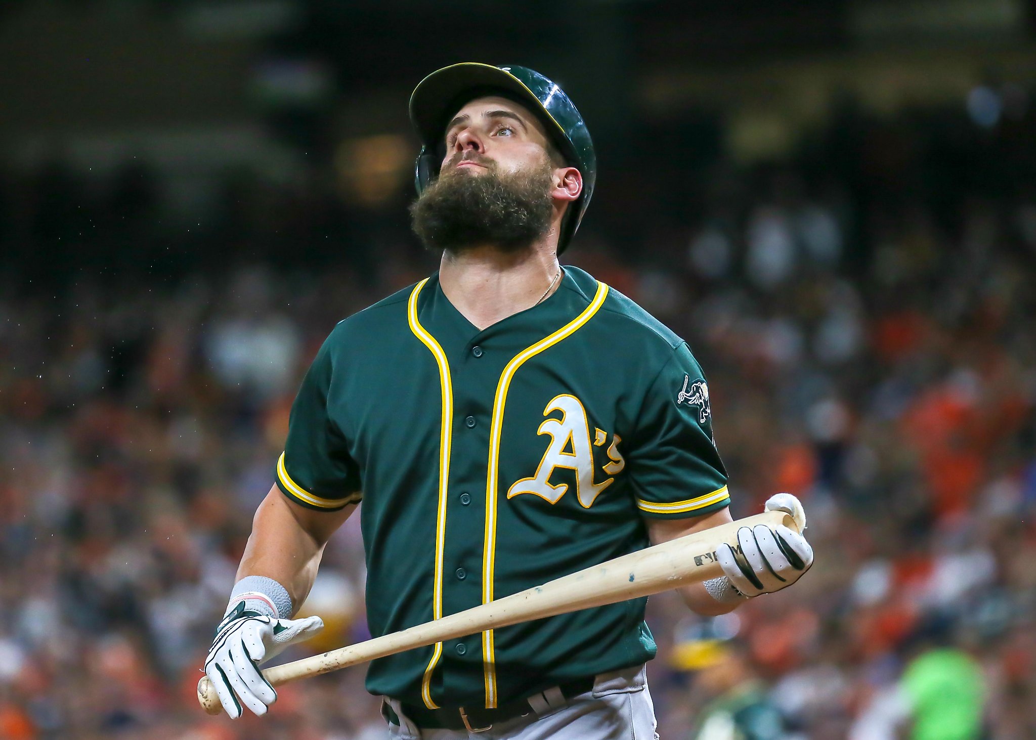 A’s OF Nick Martini sent back to Vegas; Tanner Anderson recalled