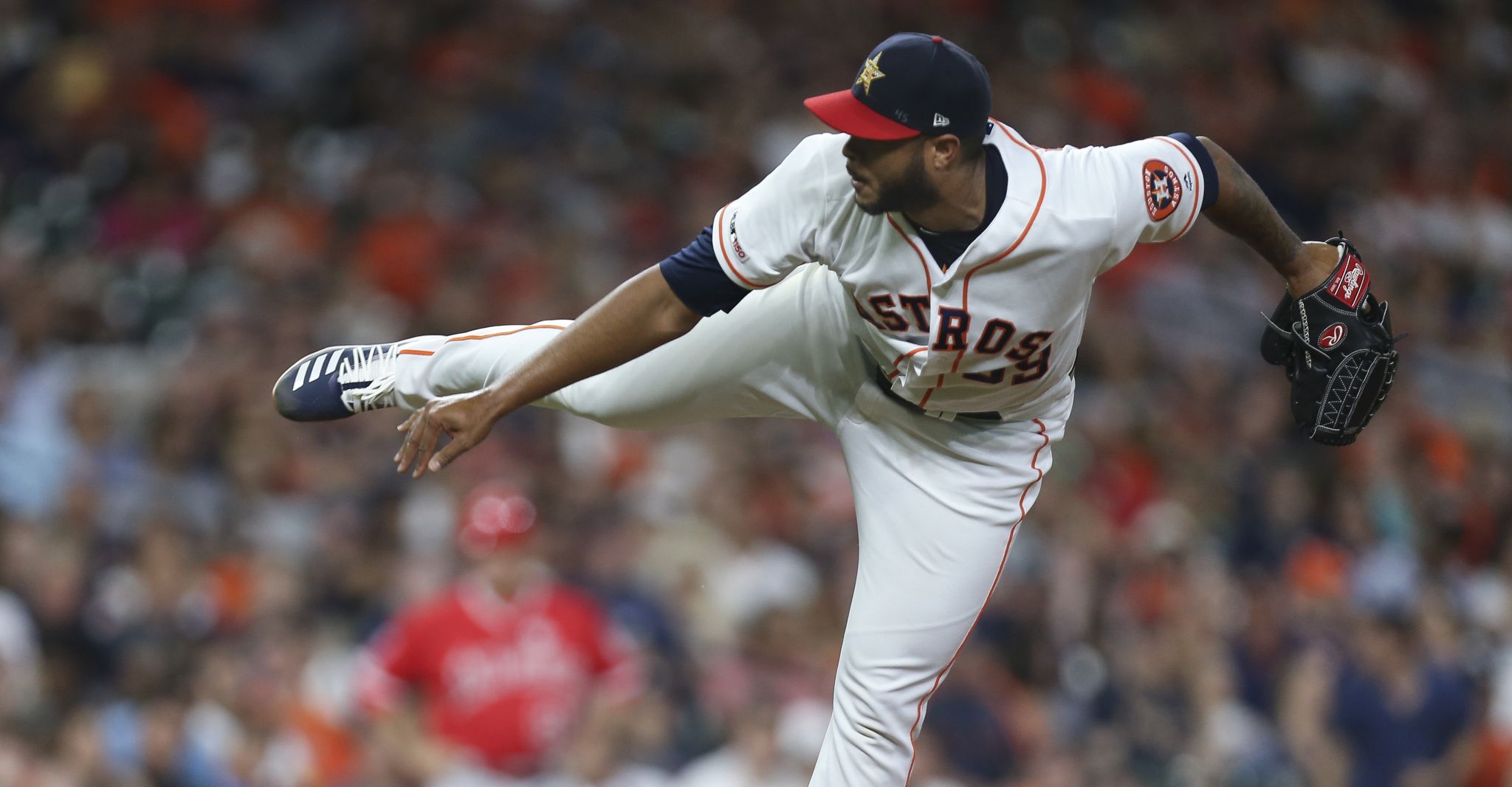Astros place Josh James on injured list