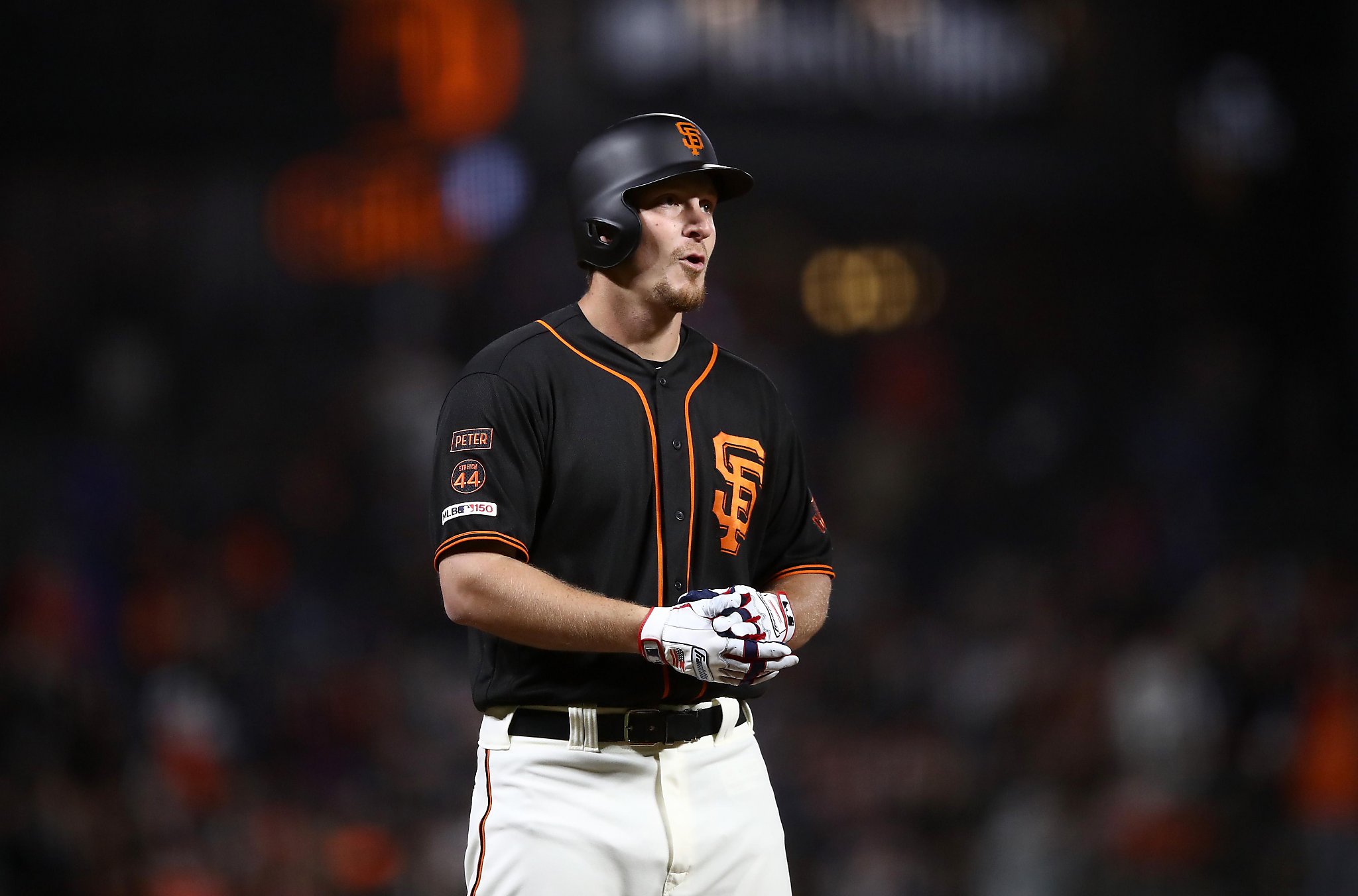 Alex Dickerson's slide into home is the closest call you might ever see