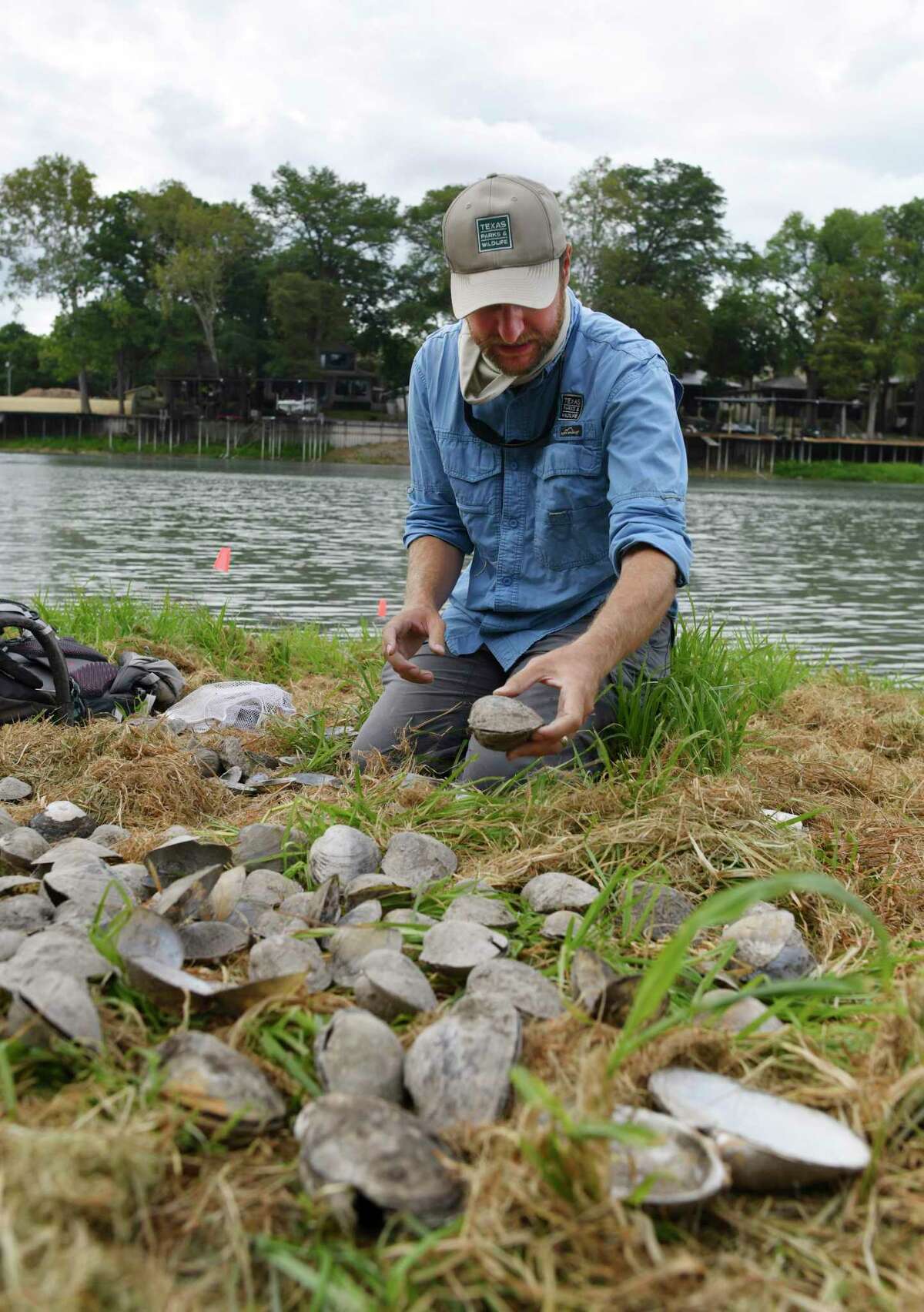 After Lake Dunlap’s dam partially collapsed, researchers count ...