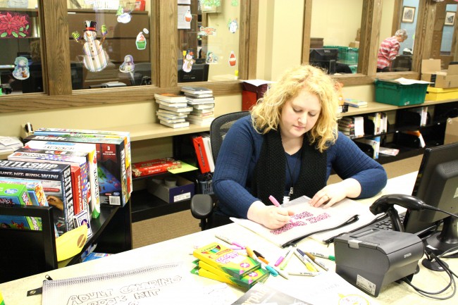 Library to offer patrons a chance to check out both coloring books and ...