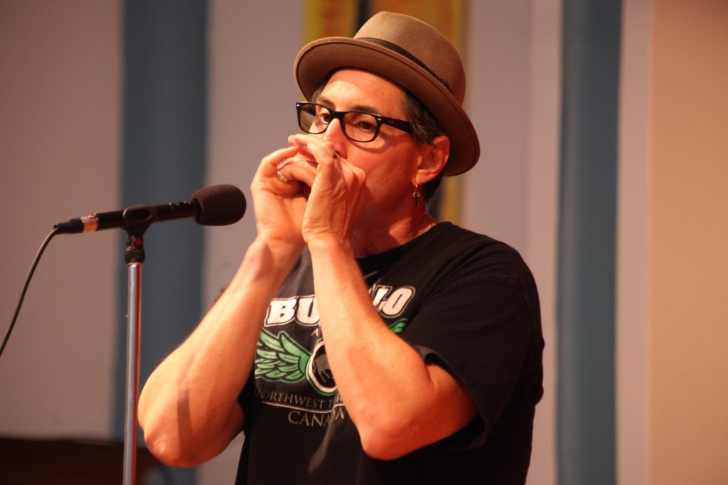 Harmonica virtuoso Mike Stevens headlines Tuba Bach this week