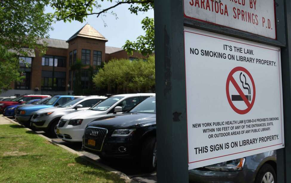 New library smoking restriction presents logistical challenges