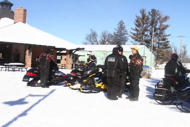 Reed City Depot hosts thousands of snowmobile riders throughout ...